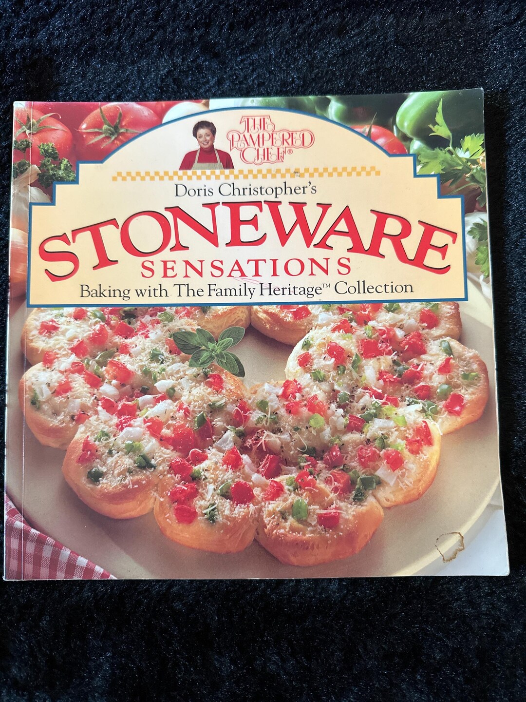 The Pampered Chef Doris Christophers Stoneware Sensations Baking With ...