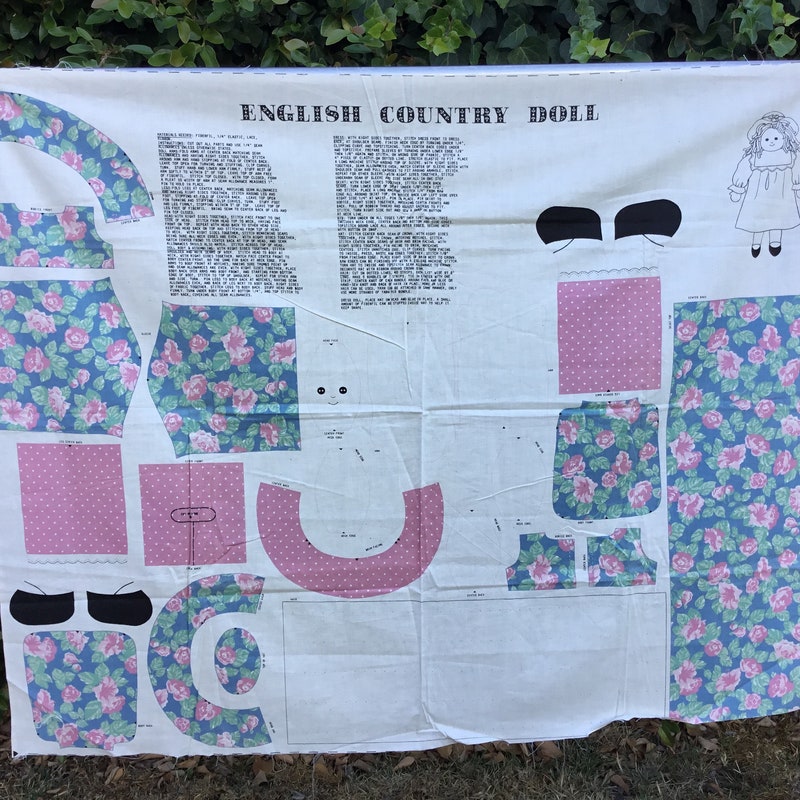 Cut and Sew Panel - Etsy