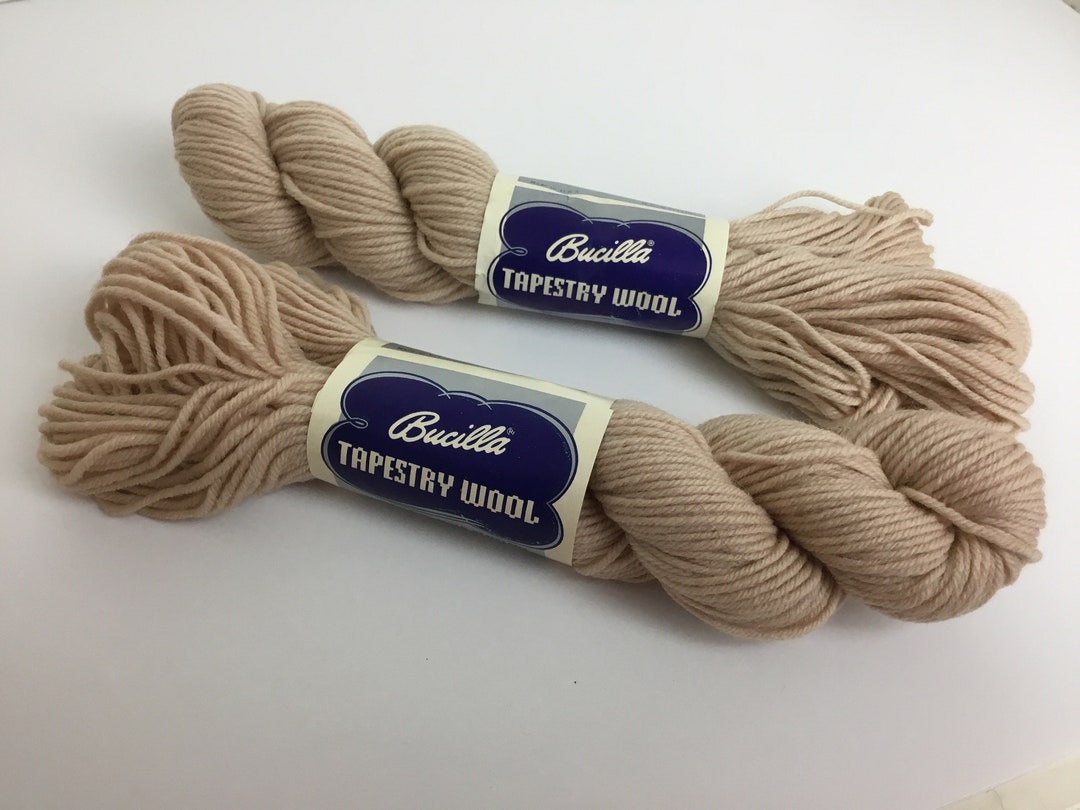 Bucilla Wool Needlepoint Yarn 100 Yards Color #092 to Match 0677/10105 ...