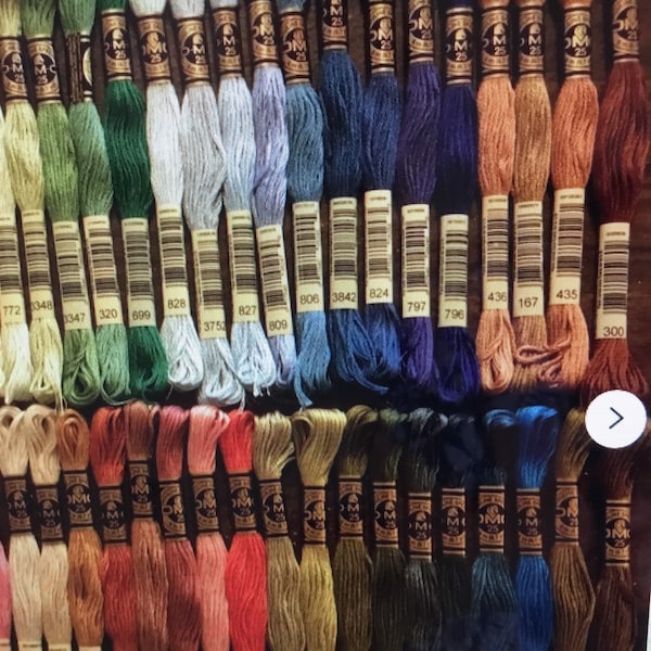 Dmc Embroidery - Etsy