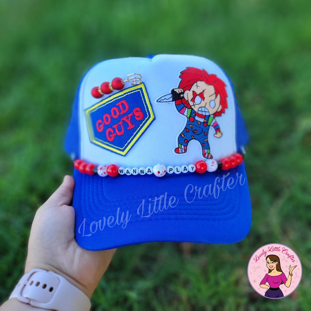 Horror Trucker Hat, Cartoon Hat, Character Trucker Hat, Trucker Hat ...