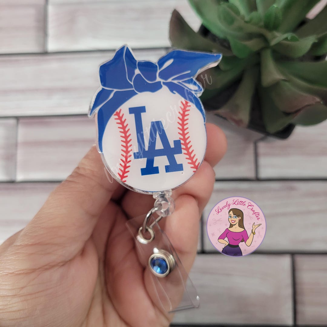 LA Badge Reel, Sports Badge Reel, Baseball Badge Reel, Nurse Badge Reel ...