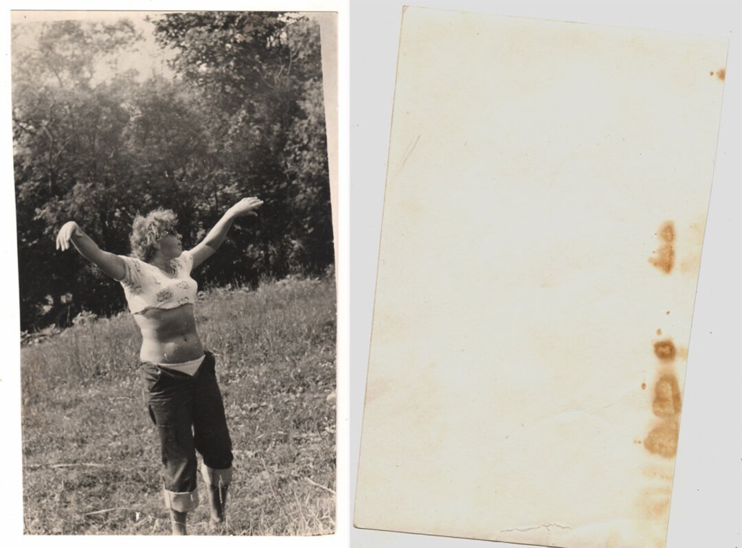 1970s Original 15x10 Old Photo Photography Vintage Young Sexy Etsy