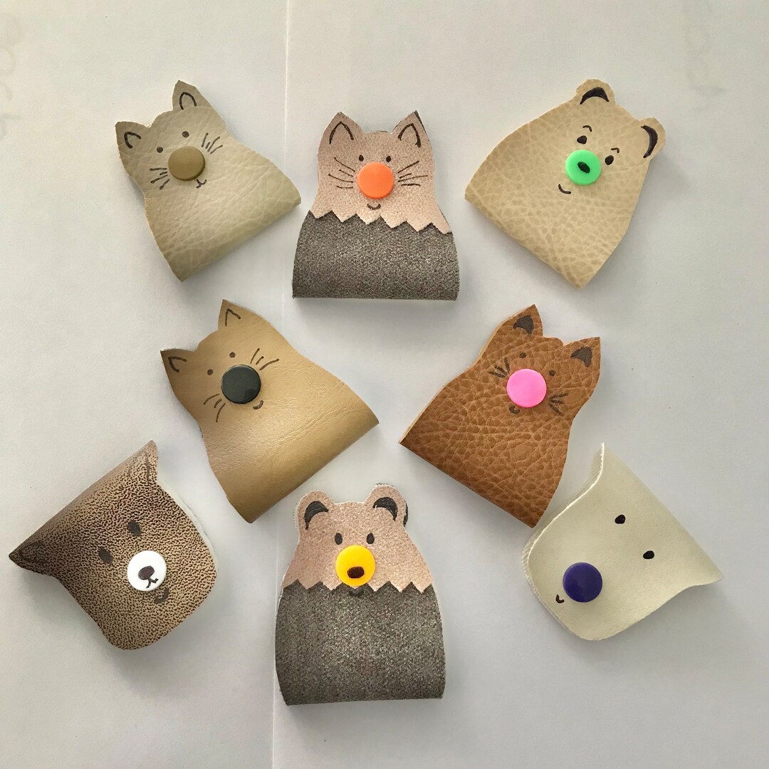 Cord Keepers, Cable Holders, Cord Organisers, Critter Cord Tidy, Faux ...