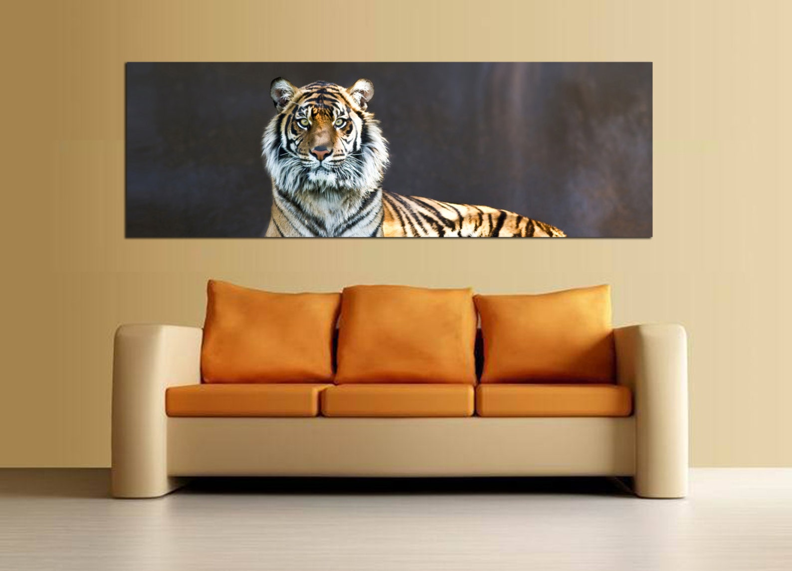 Tiger Canvas Wildlife Photography Shot Printed on a Canvas. - Etsy