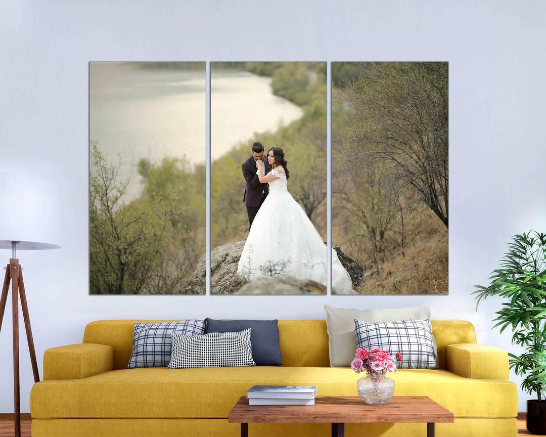Custom 3-panel Canvas Print: Personalized Photo Wall Art - Etsy