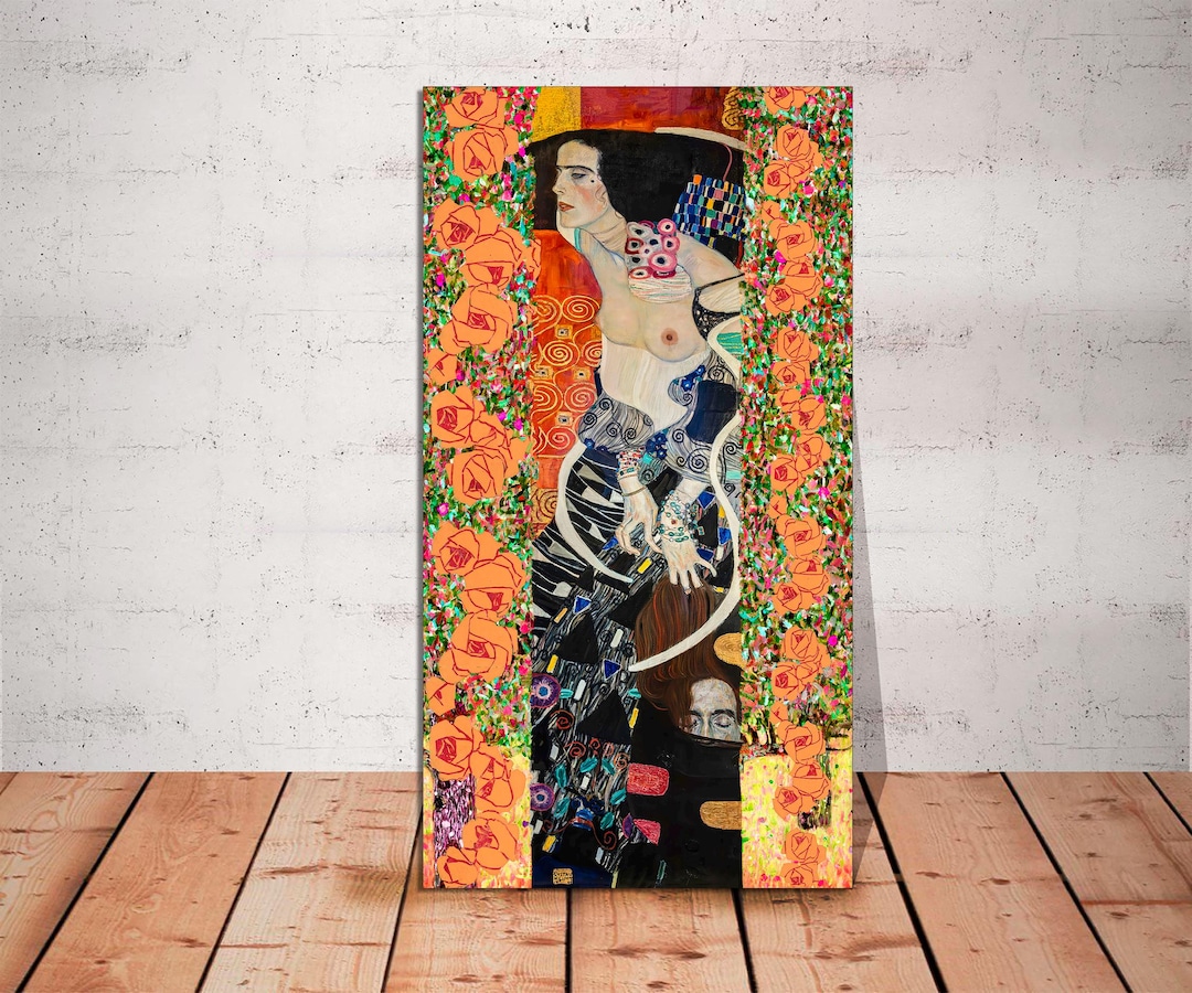Gustav Klimt Judith II (salome) Gustav Klimt Wall Art, Gustav Klimt Canvas Art Print, Modern Art ...