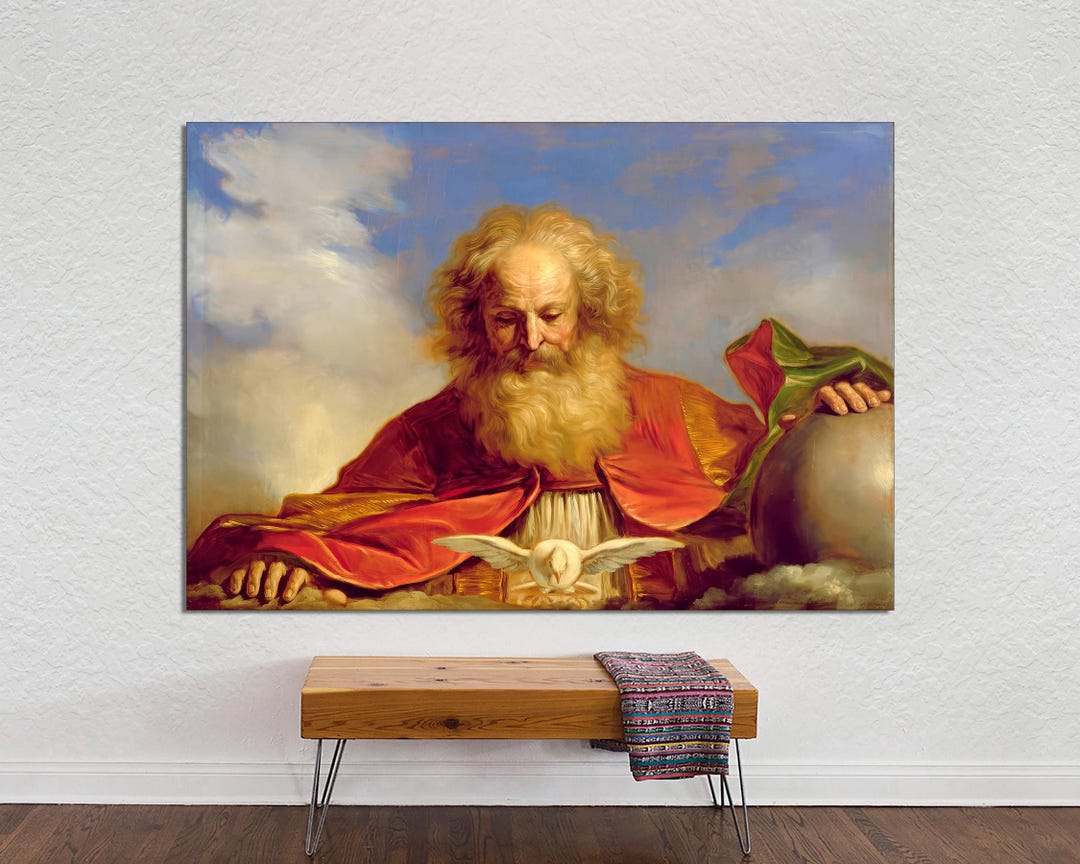 Religious Art God Portrait Art, God the Father, Orthodox Icon of God ...