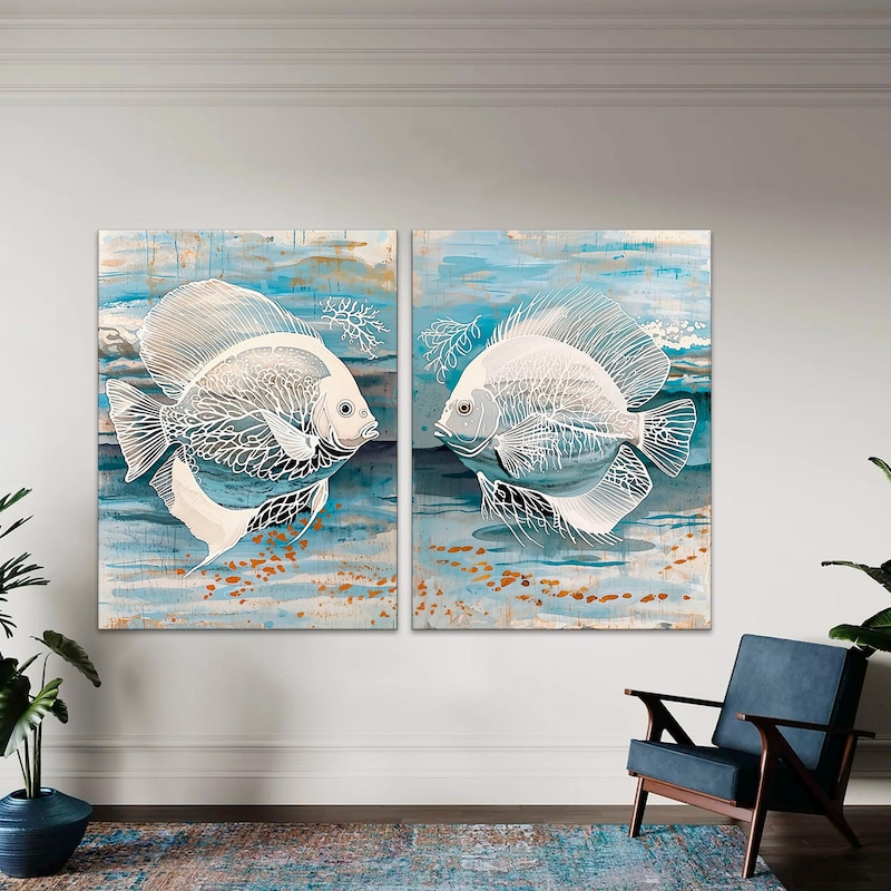 Discus Fish Frame - Etsy