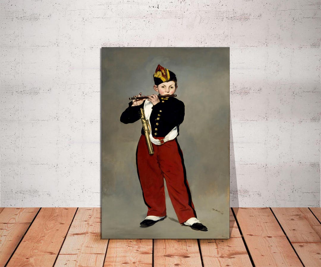 The Fifer by Manet: Music Art Canvas Print, Ready to Hang - Etsy