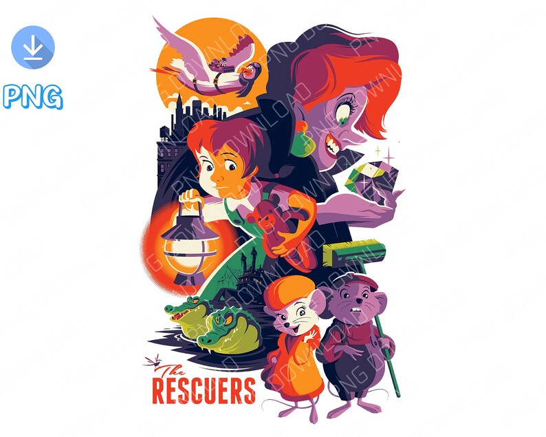 The Rescuers Pictures Dowload Prints Png - Etsy UK