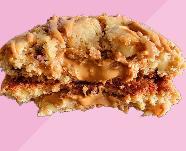 Biscoff Surprise Cookies Recipe, New York Style Cookies. Gourmet ...