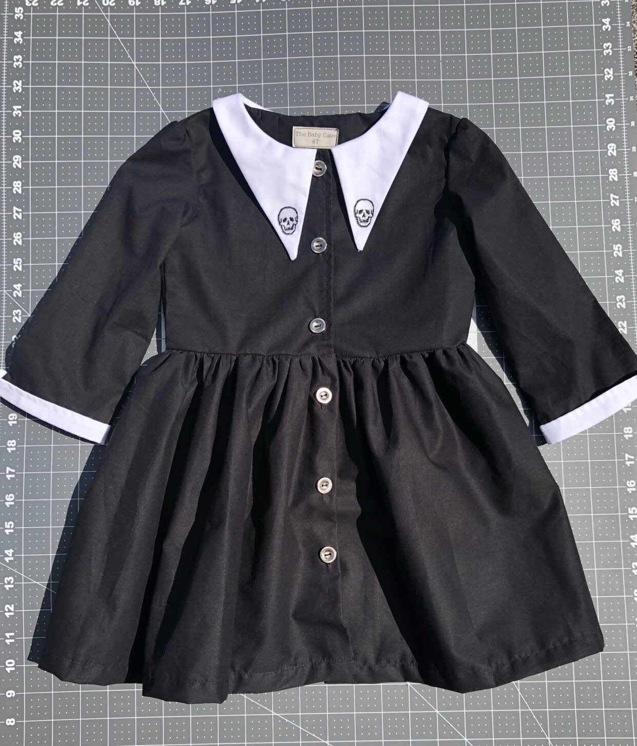 Vintage Inspired Wednesday Addams Dress - Etsy