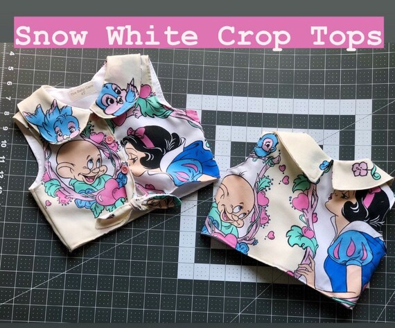 Snow White Crop Top - Etsy