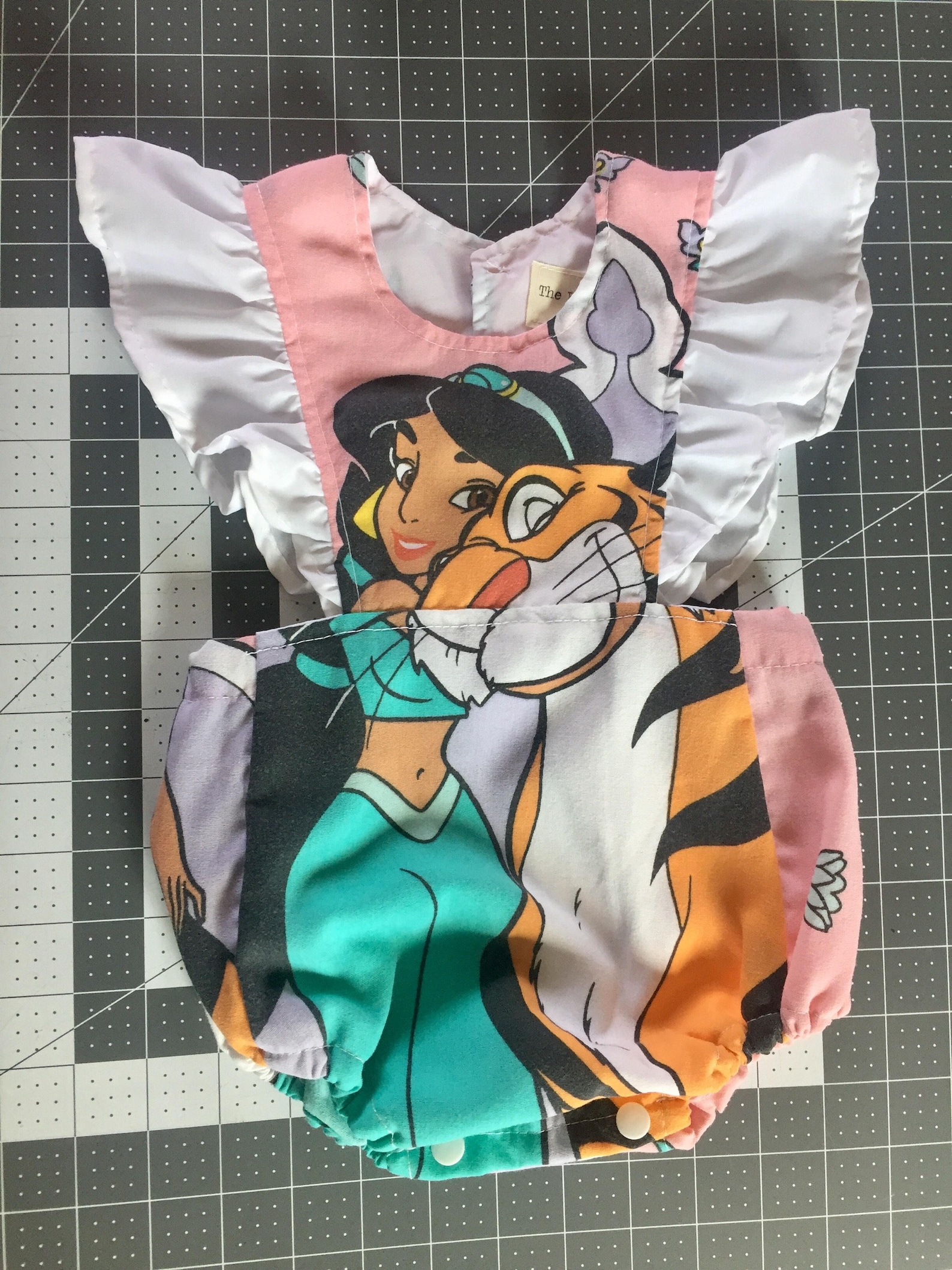 Vintage Princess Jasmine Romper or Skirt Romper - Etsy