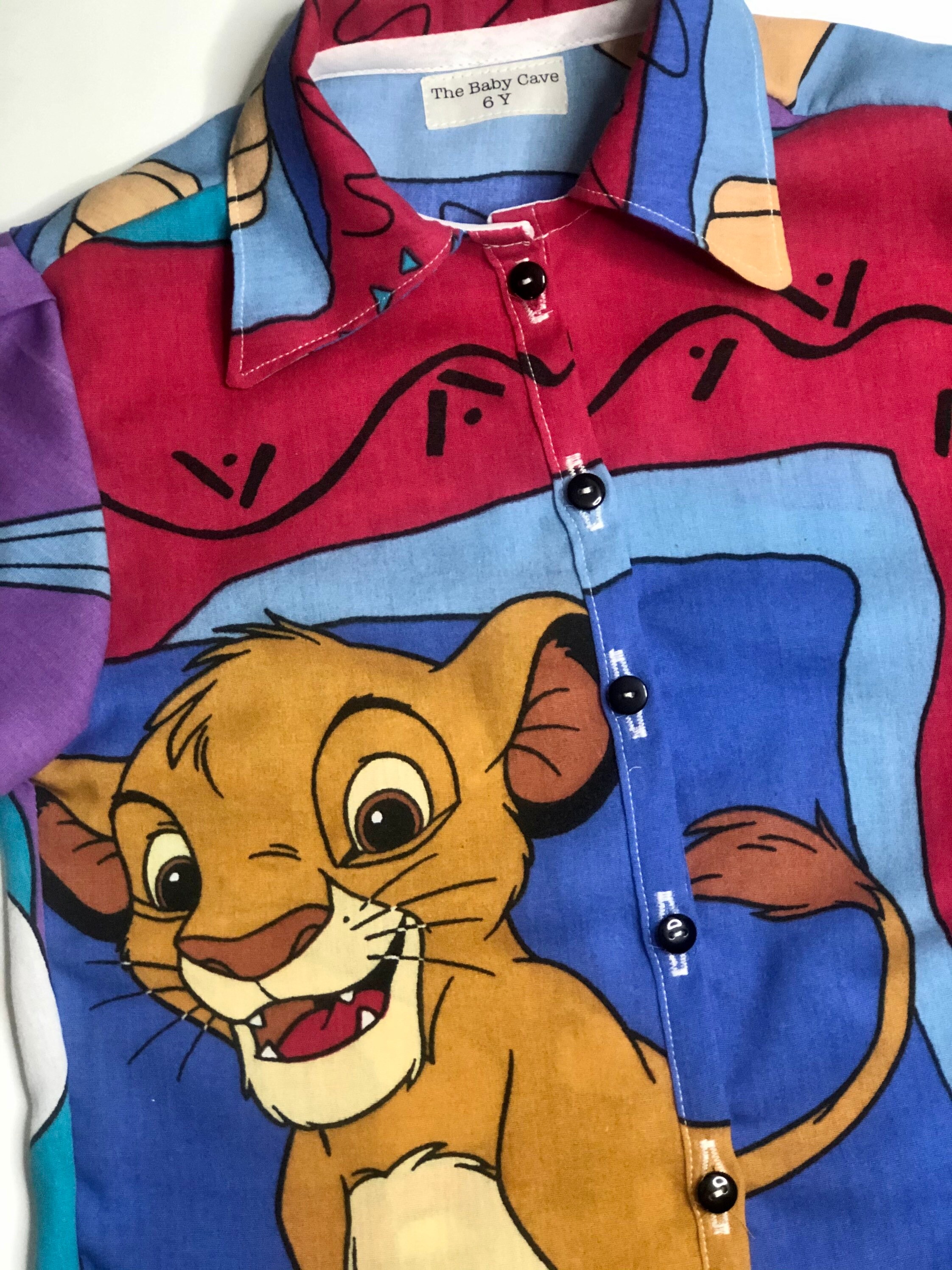 Kids Lion King Button up for Kids / Disney Button up / Disney | Etsy