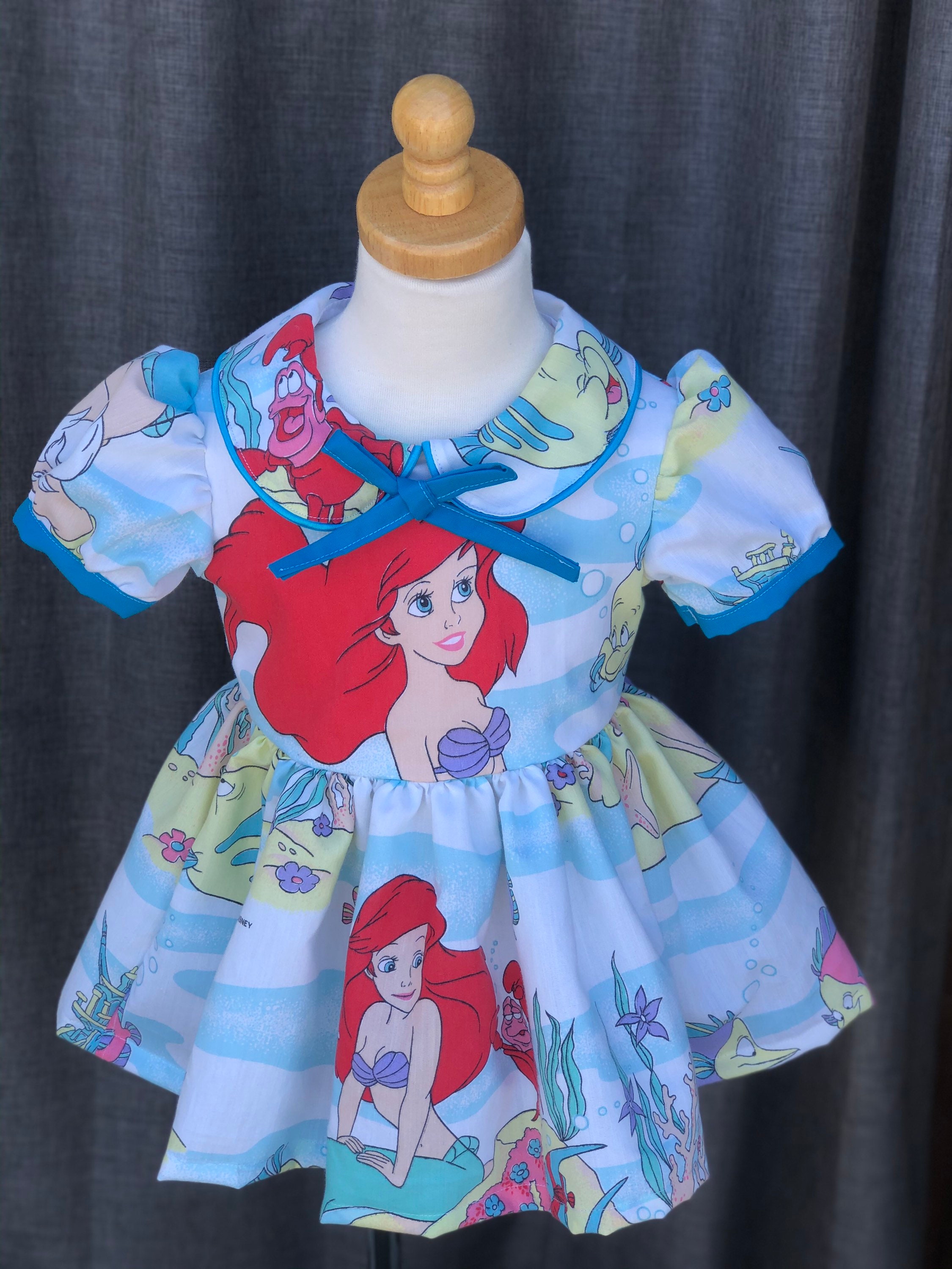 Vintage inspired Little Mermaid dress Ariel dress | Etsy
