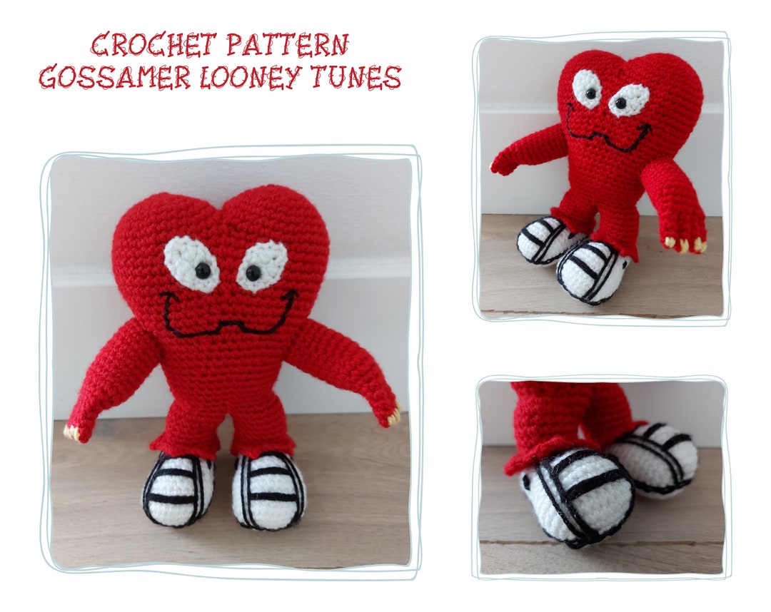 Crochet Pattern Gossamer Looney Tunes - Etsy