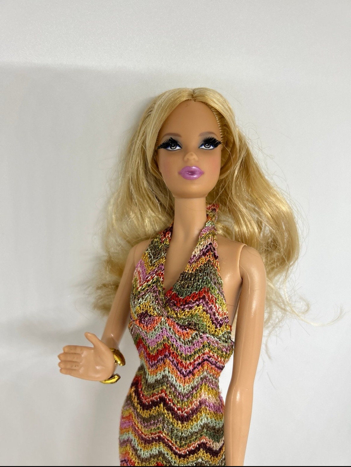 Barbie 2012 the Look City Shopper Model Muse Blonde Rooted Lashes ...