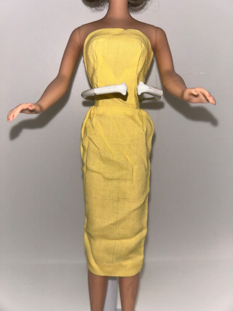 Mattel Strapless Mid Dress BARBIE Orange Blossom Fashion Clothing 987 ...