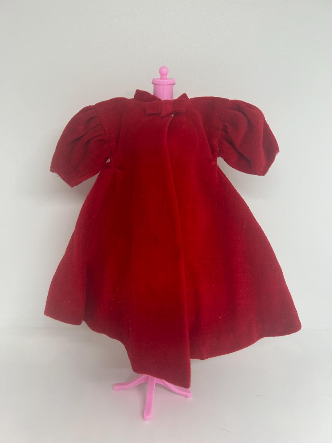 Barbie Vintage Silken Flame Red Flare Coat - Etsy