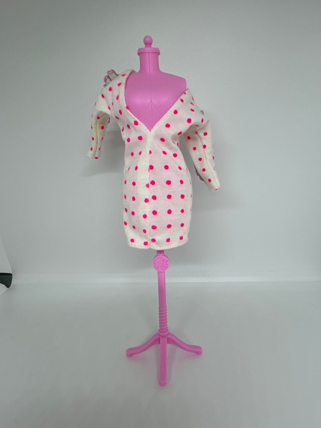 Barbie 1980s Polka Dots Dress Genuine Mattel Rockers Clothes - Etsy
