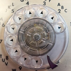 MCM Phone 1983 – Rotary Dial, Mid Century Postmodern Style – Vintage ...