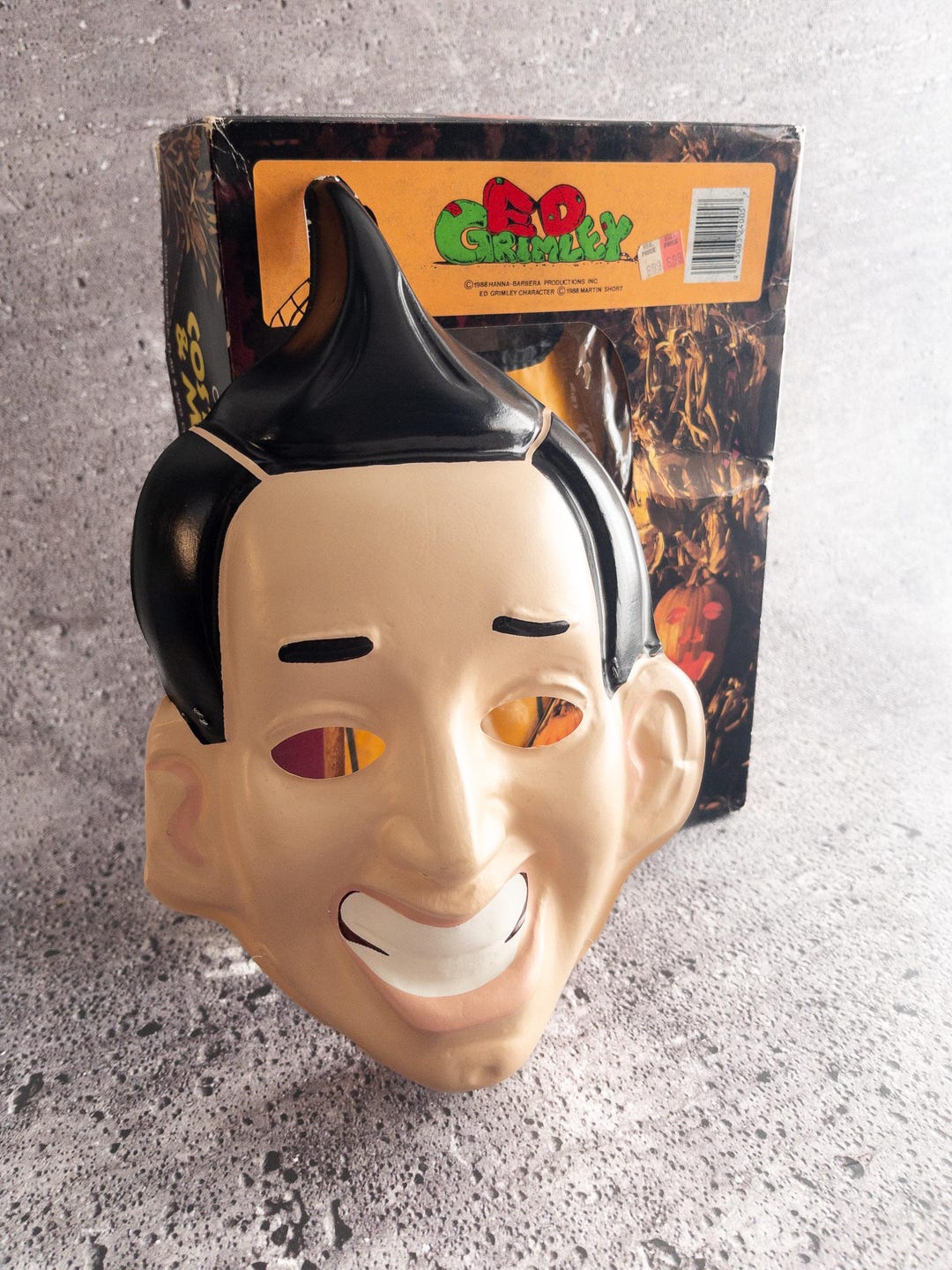Vintage 1980s Ed Grimley Mask and Halloween Costume – Collegeville, USA ...