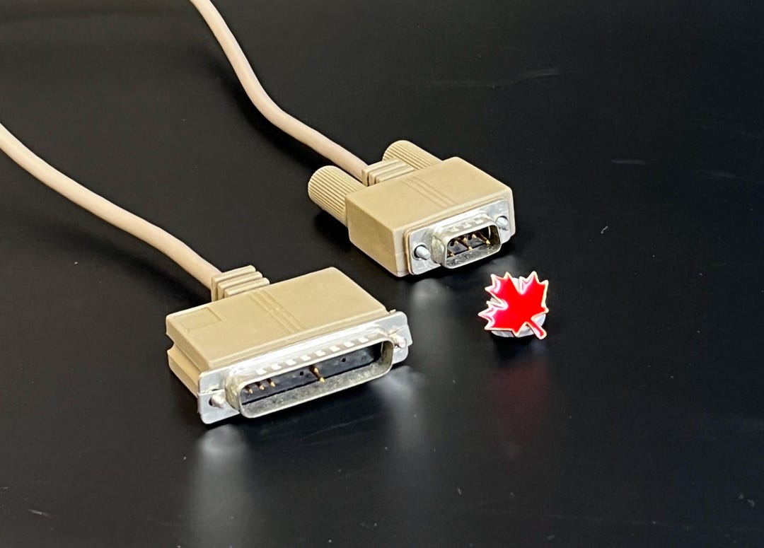 Retro Computer Cable - Apple Serial Cable 590-0169- Early Production ...