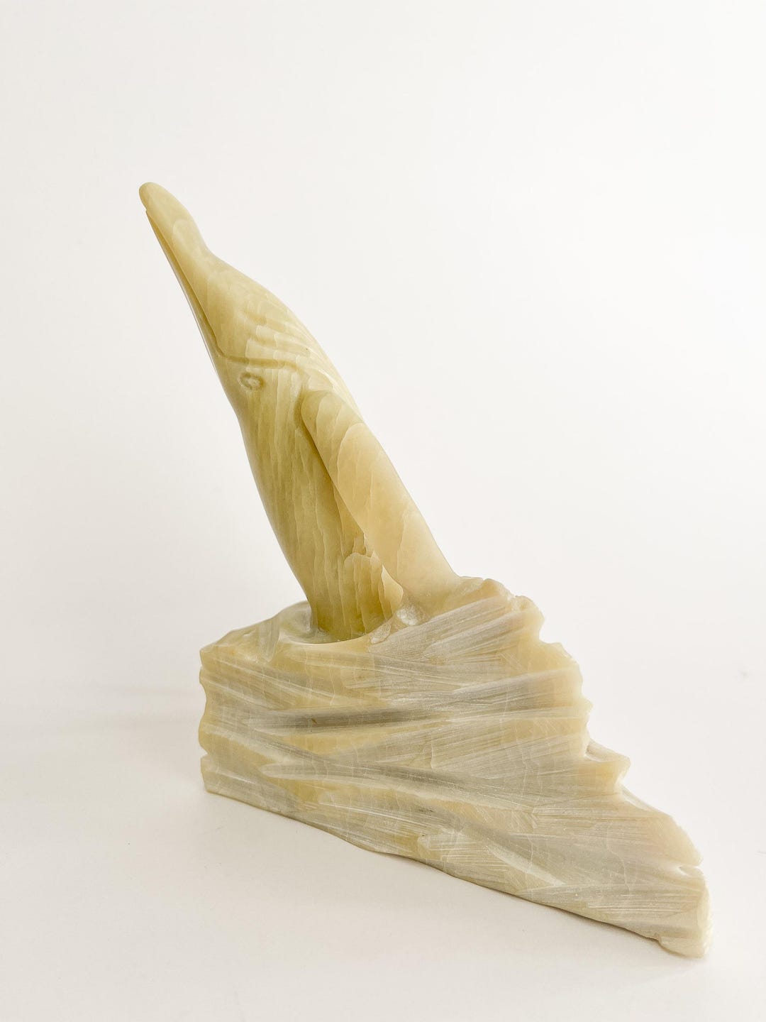 Authentic Canadian Inuit Whale Sculpture – Hand-carved Soapstone ...