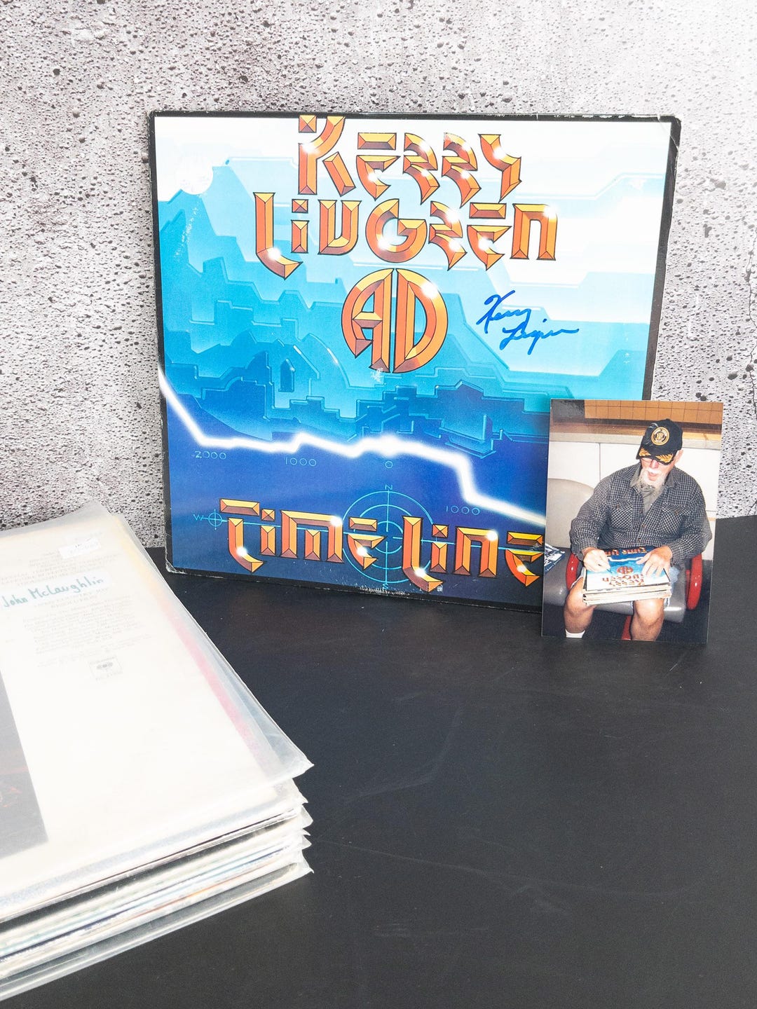 Signed Record WITH Artist Signature - Kerry Livgren - Lovers ...