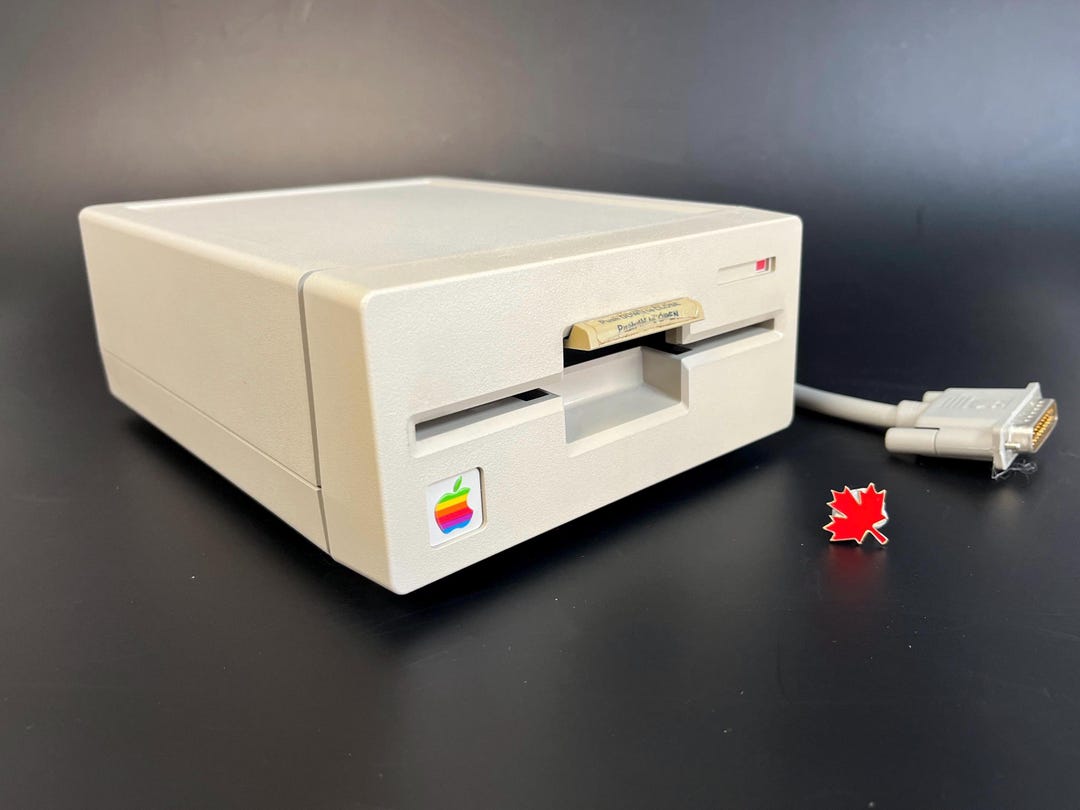 Floppy Drive - Vintage Macintosh, Apple 5.25 Floppy Disk Drive ...