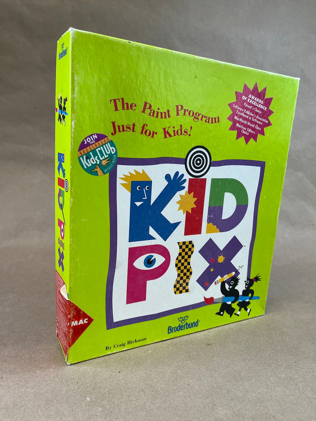Vintage Software - Kid Pix - the Paint Program Just for Kids ...