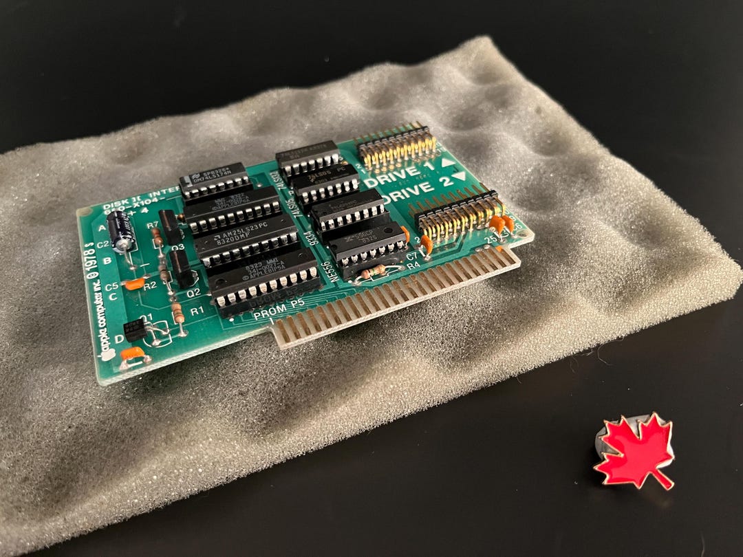 Vintage Apple - Disk II Interface Card - UNTESTED - Etsy