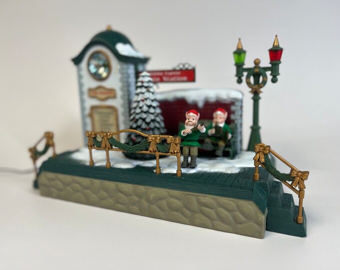 Electric Train Car, the Holiday Express, Animated Electric Train Set ...