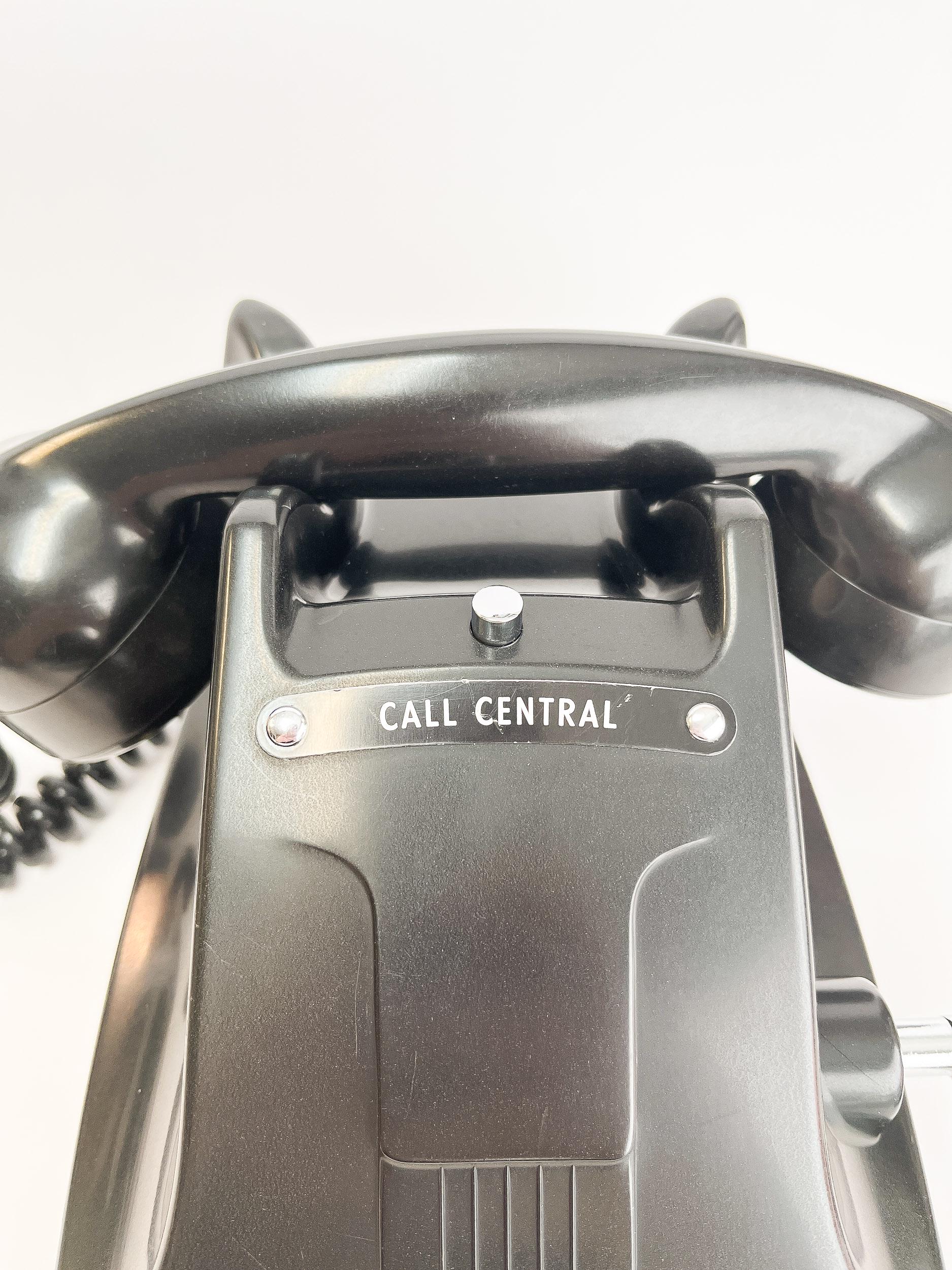 Art Deco Phone - Rare 1940s Art Deco Bakelite Hand Crank Telephone ...