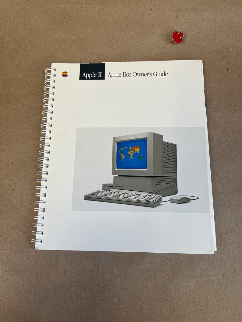 Apple II GS Retro Macintosh Vintage Hardware Manuals - BUNDLE ...