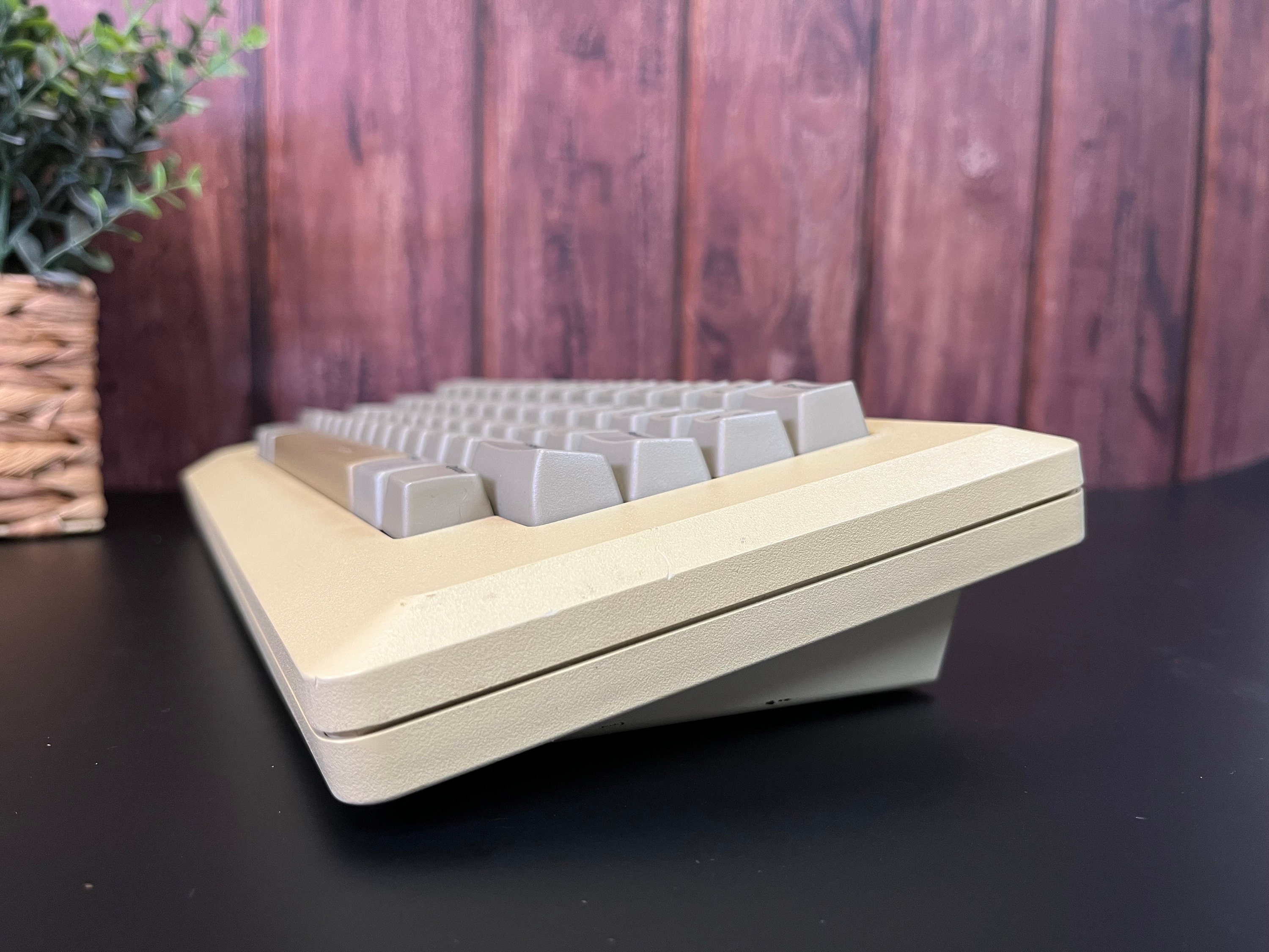 Mac Keyboard, VERY EARLY Production Vintage Macintosh Plus Retro Apple ...