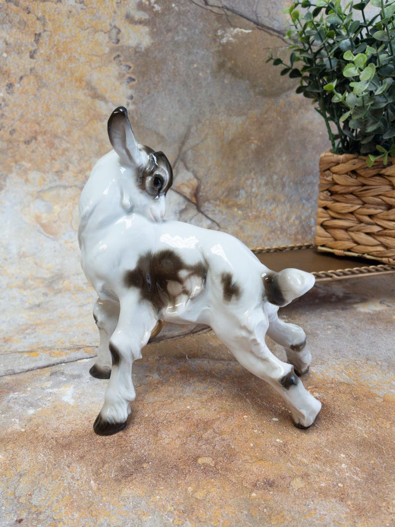 Vintage Figuring - RARE, Goat Rosenthal Porcelain by João Da Silva ...