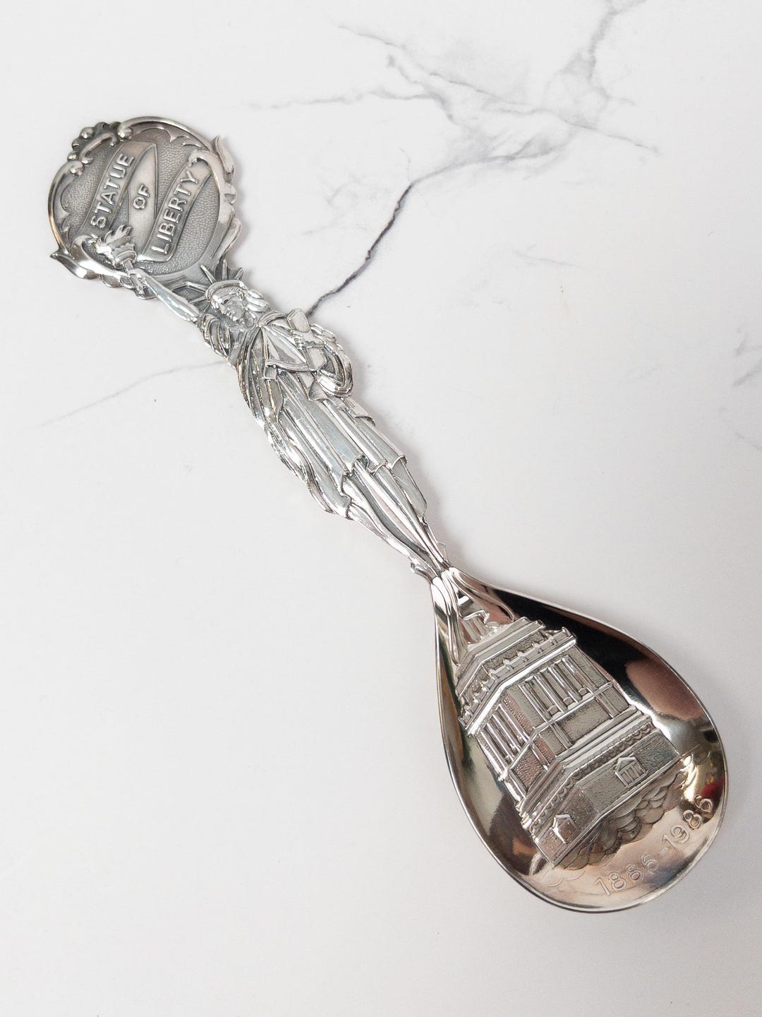 Statue of Liberty - Collector Spoon, USA Travel Souvenir, New York ...