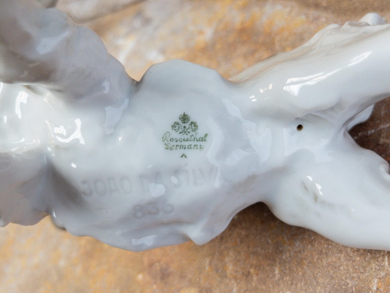 Vintage Figuring - RARE, Goat Rosenthal Porcelain by João Da Silva ...