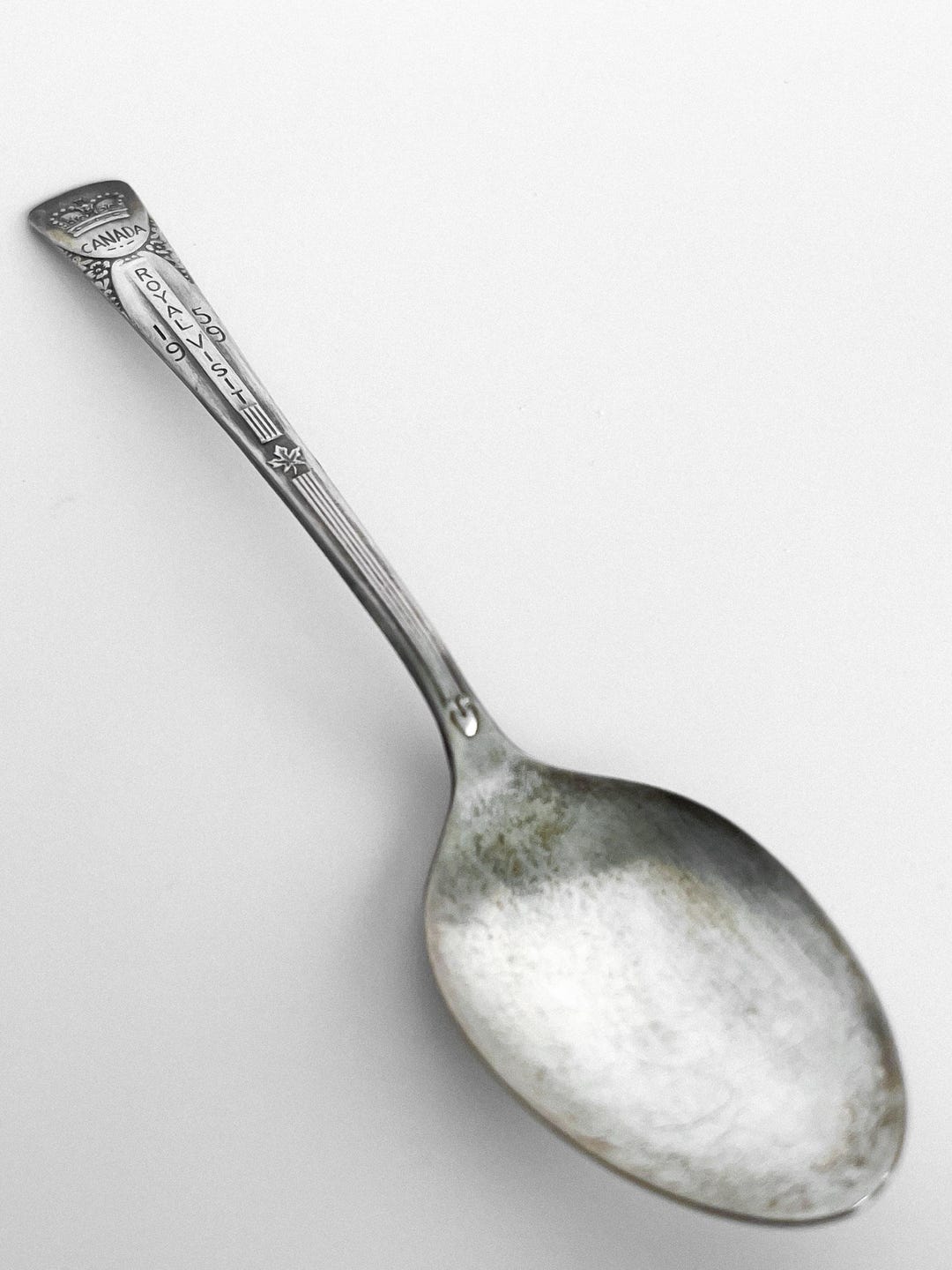 Vintage 1959 Royal Visit Canada Spoon – Queen Elizabeth II Souvenir ...