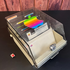 Vintage Computer Floppy Disk Organizer and Contents UNTESTED - Etsy