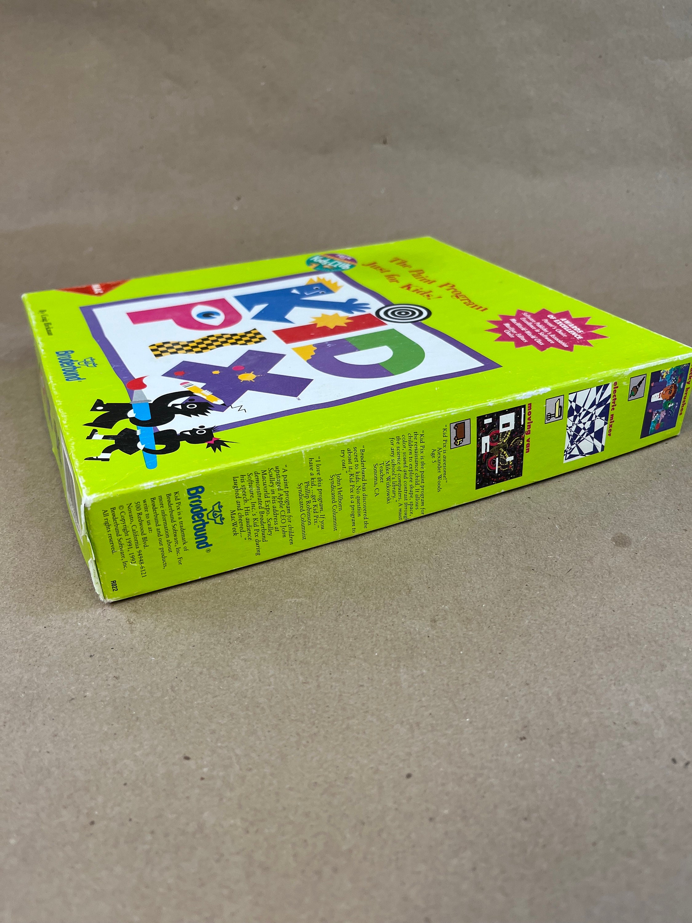 Vintage Software - Kid Pix - the Paint Program Just for Kids ...