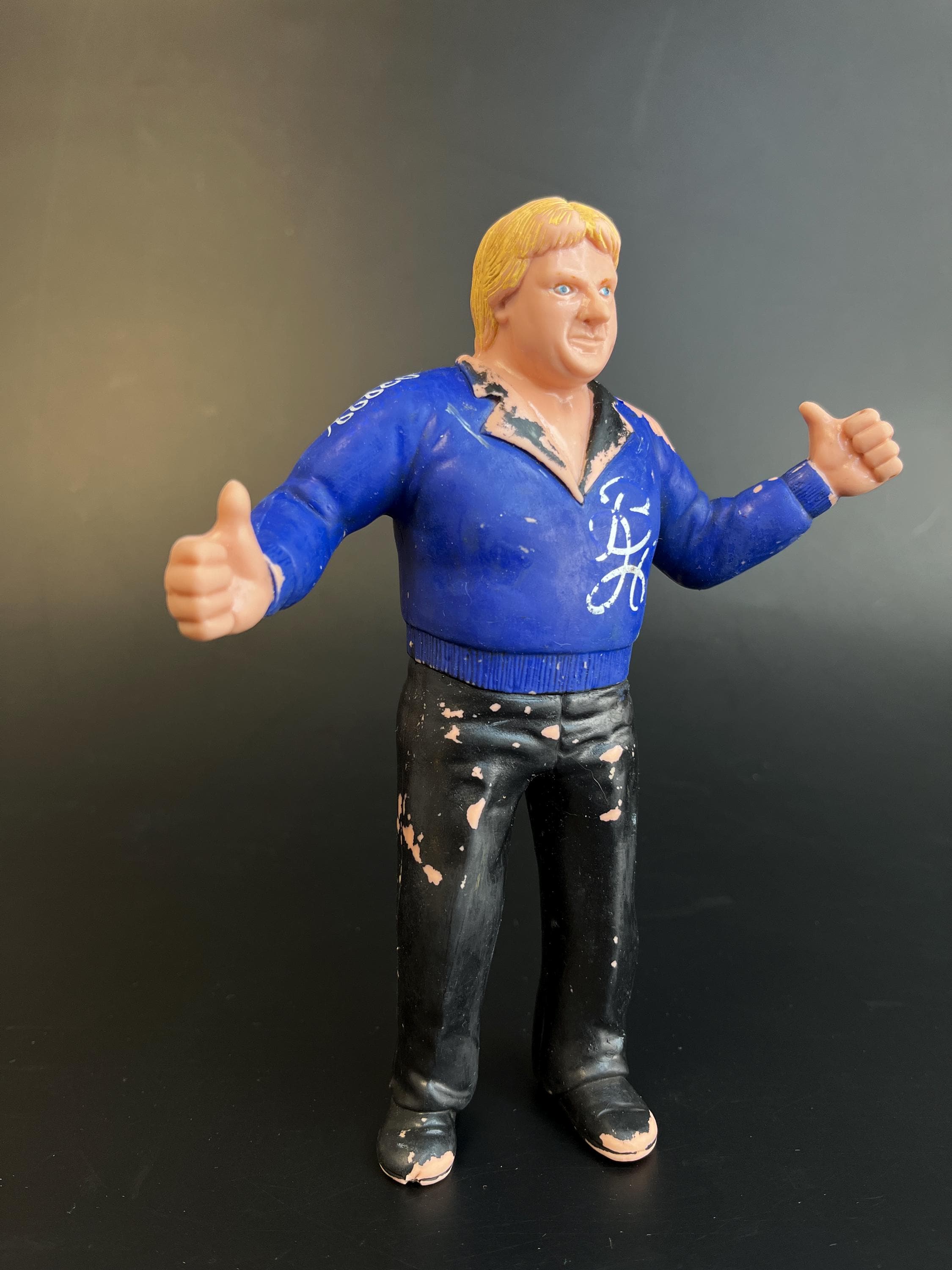 Bobby Heenan WWF Wrestler Rubber Figurine 1986 - Titan Sports - Etsy