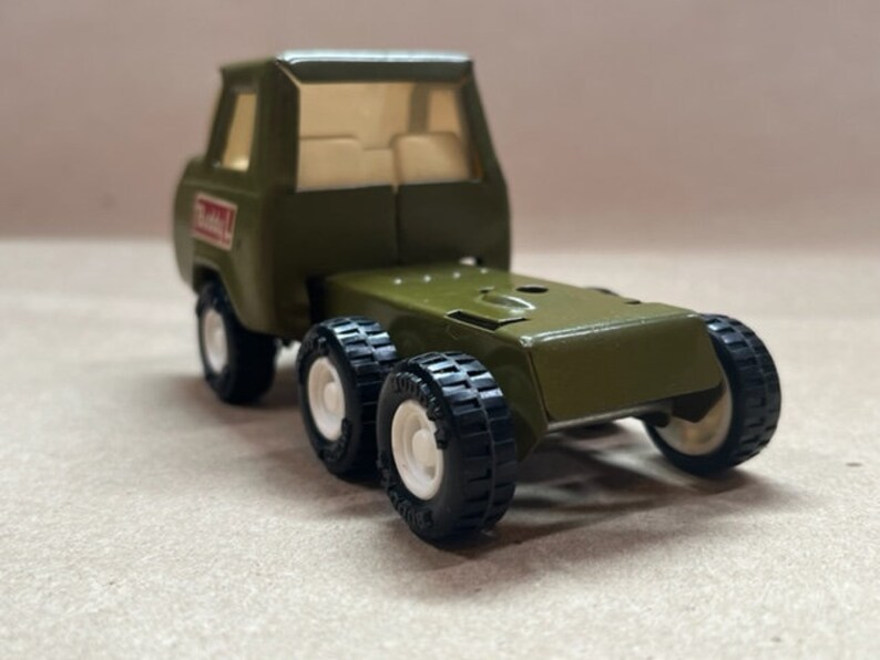 Vintage 1970s Buddy L Troop Transport Army Truck Japan Toy Metal Small ...