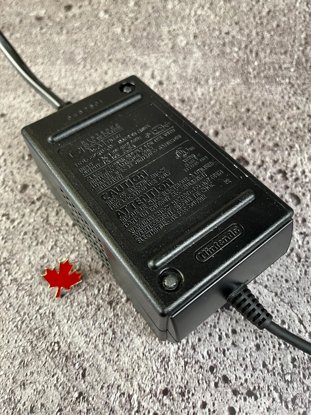 Nintendo Game Cube - Power Supply Adapter - AC 120 V 48W 60hz, DC 12V 3 ...