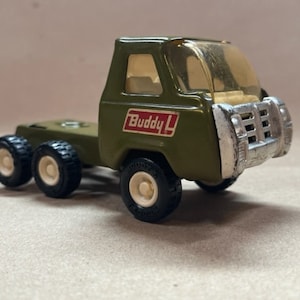 Vintage 1970s Buddy L Troop Transport Army Truck Japan Toy Metal Small ...