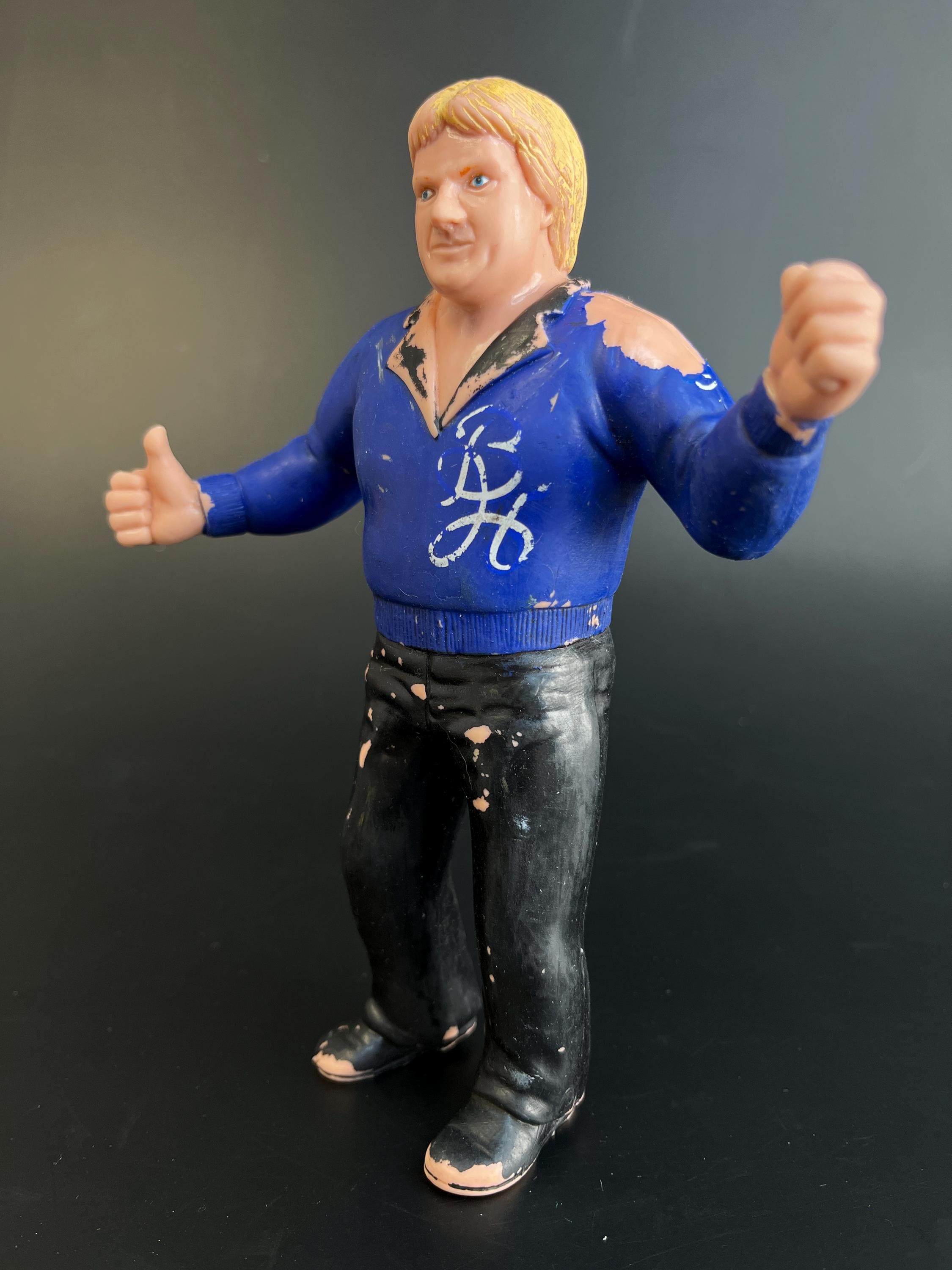 Bobby Heenan WWF Wrestler Rubber Figurine 1986 - Titan Sports - Etsy