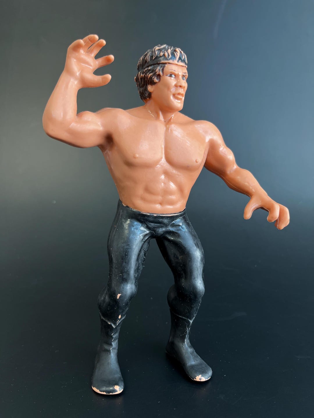 WWF Ricky the Dragon Steamboat Wrestler Figurine 1986 Titan Sports - Etsy